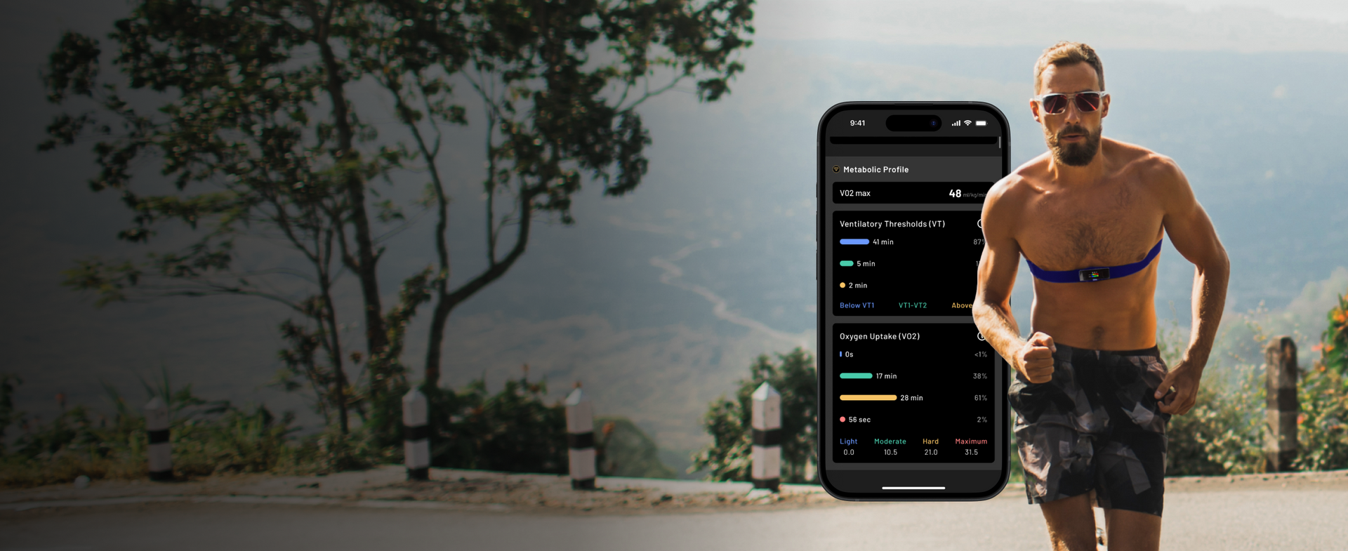 Frontier Premium - Estimate VO2 Max With Metabolic Profile Analysis